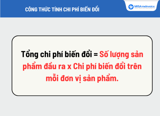 Chi phí biến đổi là gì? Cách tính chi phí biến đổi CHÍNH XÁC - Hóa Đơn ...