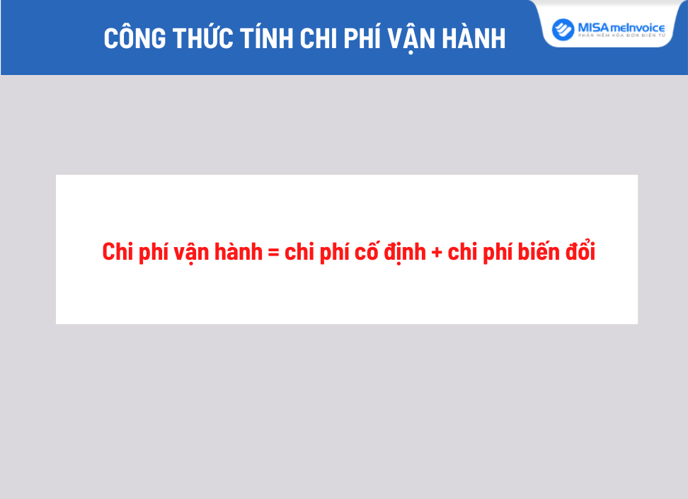Chi phí vận hành là gì? Phương pháp tối ưu chi phí vận hành hiệu quả ...